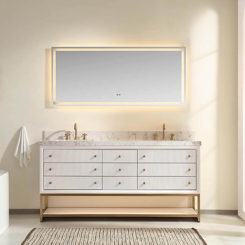 Enhancing Gray Walls: Top Color Choices for Bathroom Vanities – Modland