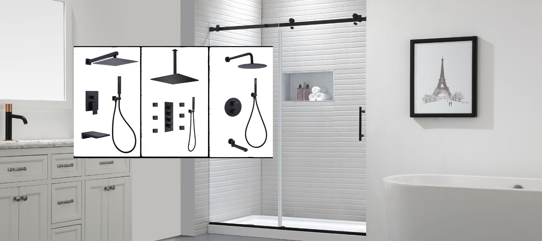 Black Shower Systems: Combining Aesthetics with Functionality – Modland