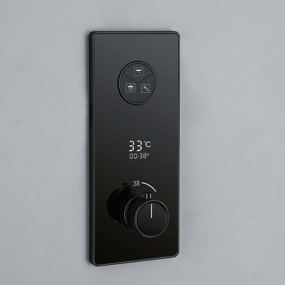 Modern Digital Display Constant Temperature Button Shower System – Modland