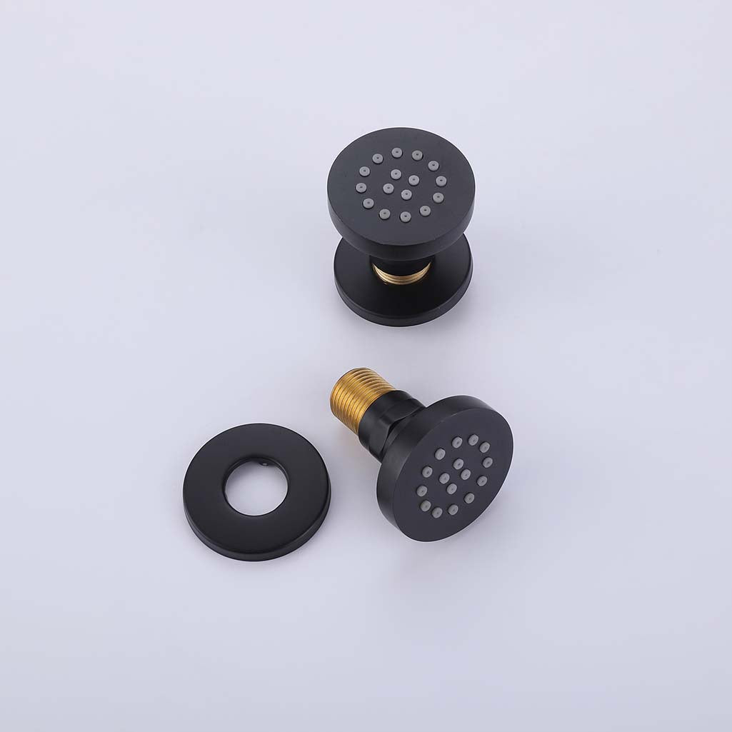 Thermostatic Shower System: Head, Hand Shower & 4 Body Jets – Modland