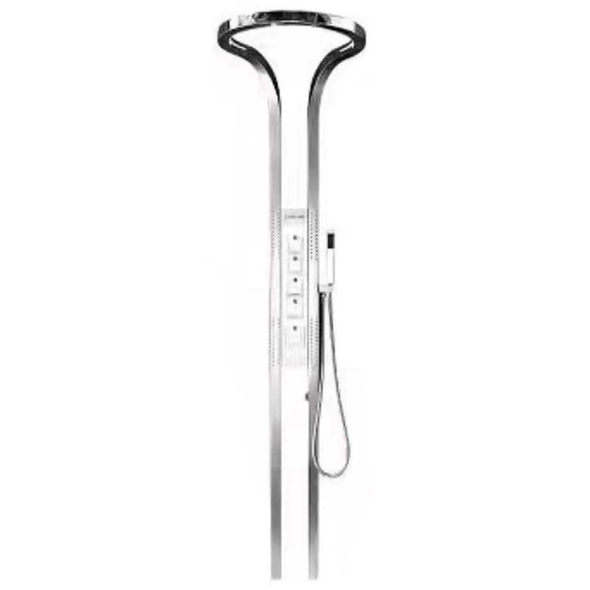 Luxurious Rainfall Multi-functional Wall-Mounted Bathroom Shower Syste ...