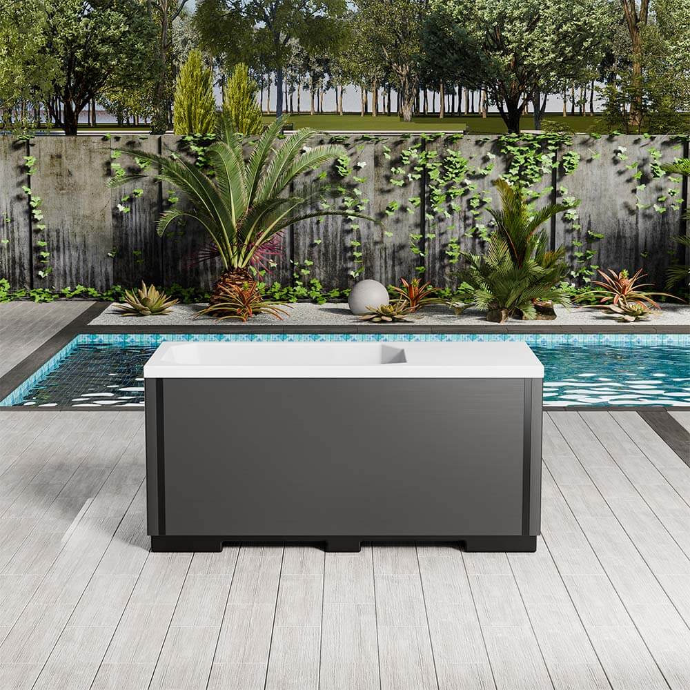 Stylish Modern All-in-One Cold Plunge Tub Enhance Your Recovery – Modland
